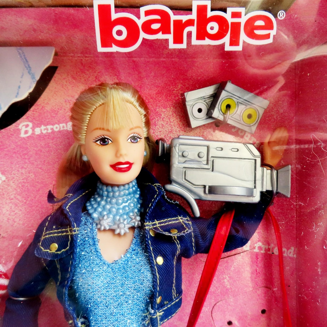 Generation Girl Barbie Doll 1998 NRFB, Video Camera Blond Barbie Doll ...