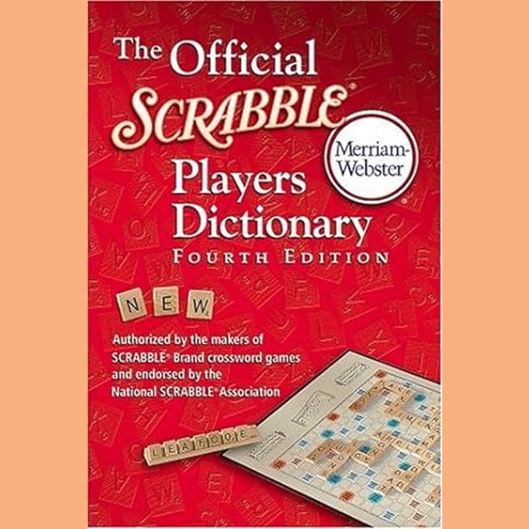 Merriam Webster Scrabble Dictionary, the Official Scrabble Players ...