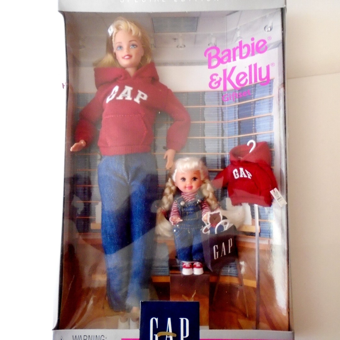 Barbie and Kelly GAP Exclusive Dolls, Barbie and Kelly Limited Edition ...