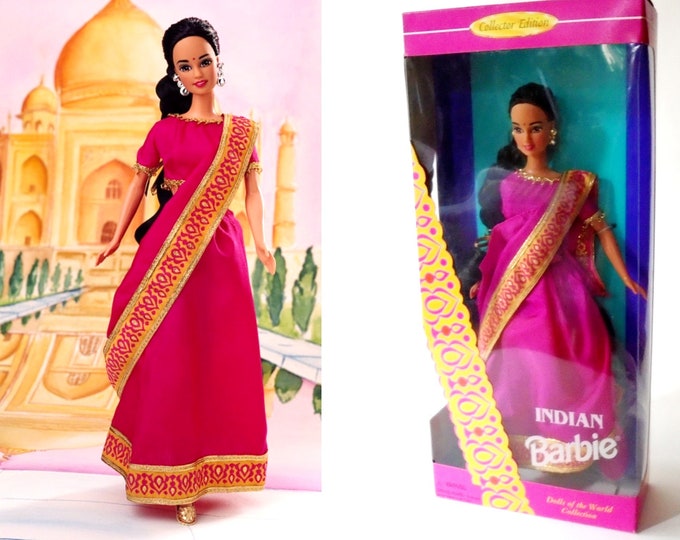 Dolls of the World INDIAN Barbie Doll, Traditional INDIAN Barbie Doll ...