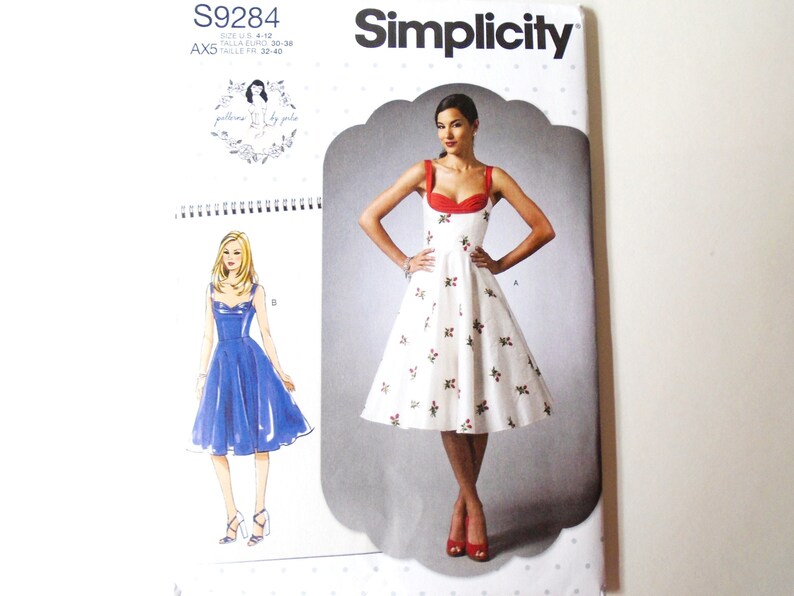 Simplicity Gertie Dress Sewing Pattern Simplicity S9284 - Etsy