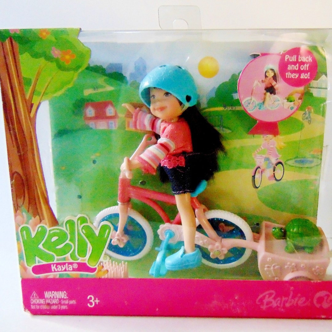 Kelly Club Kayla Bicycling Doll, New in Box Kayla Riding Bike Kelly ...