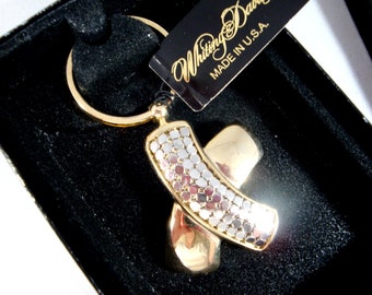 Whiting and Davis Key Ring - Etsy