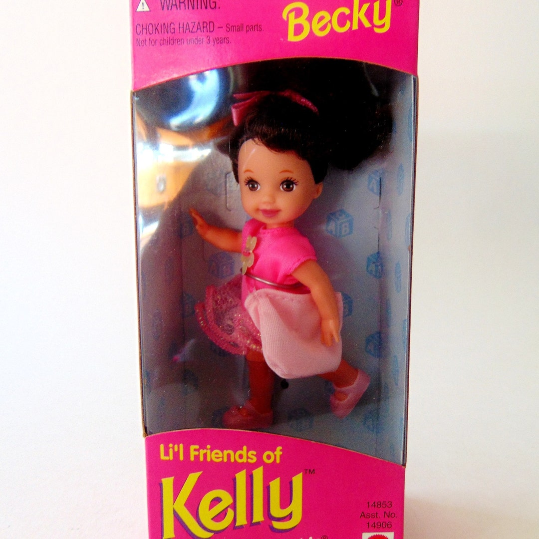 Lil Friends of Kelly BECKY Doll, NRFB 1995 Becky Kelly Friend Doll ...