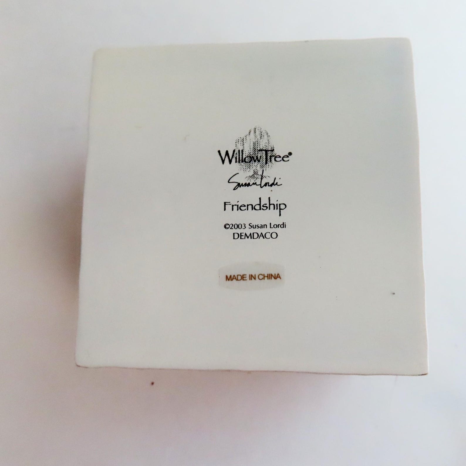 WILLOW TREE Forever Friend Keepsake Box, Susan Lordi DEMDACO Friendship ...