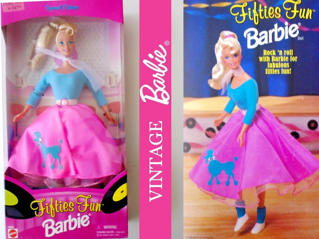 Vintage Barbie Doll Barbie Fifties Fun Special Edition 1996 - Etsy
