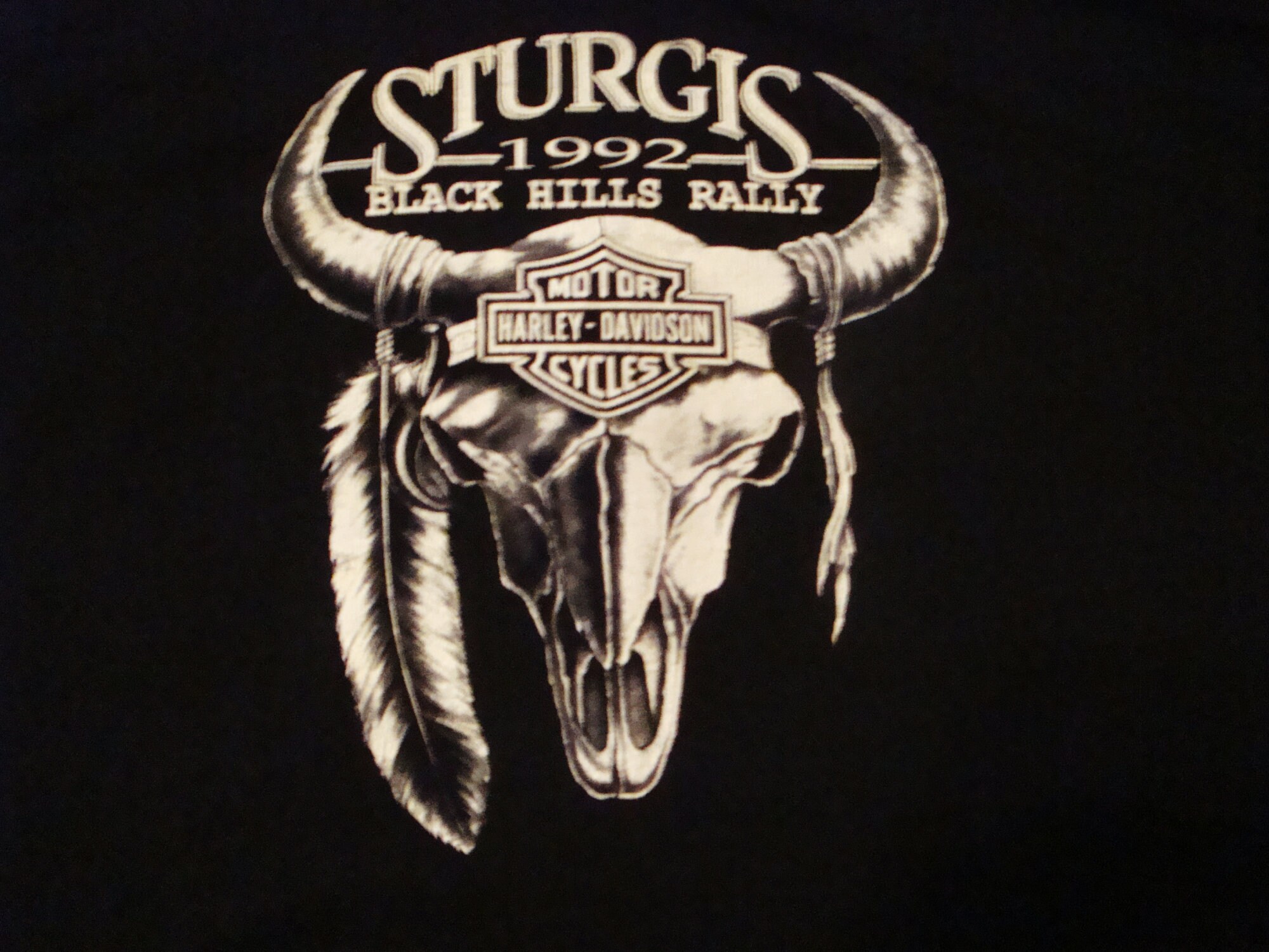Sturgis 92 Harley Davidson Tee Shirt 3X, Harley Davidson 3D Emblem ...