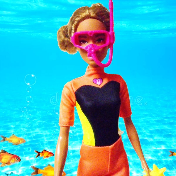 Barbie Snorkel Set - Etsy