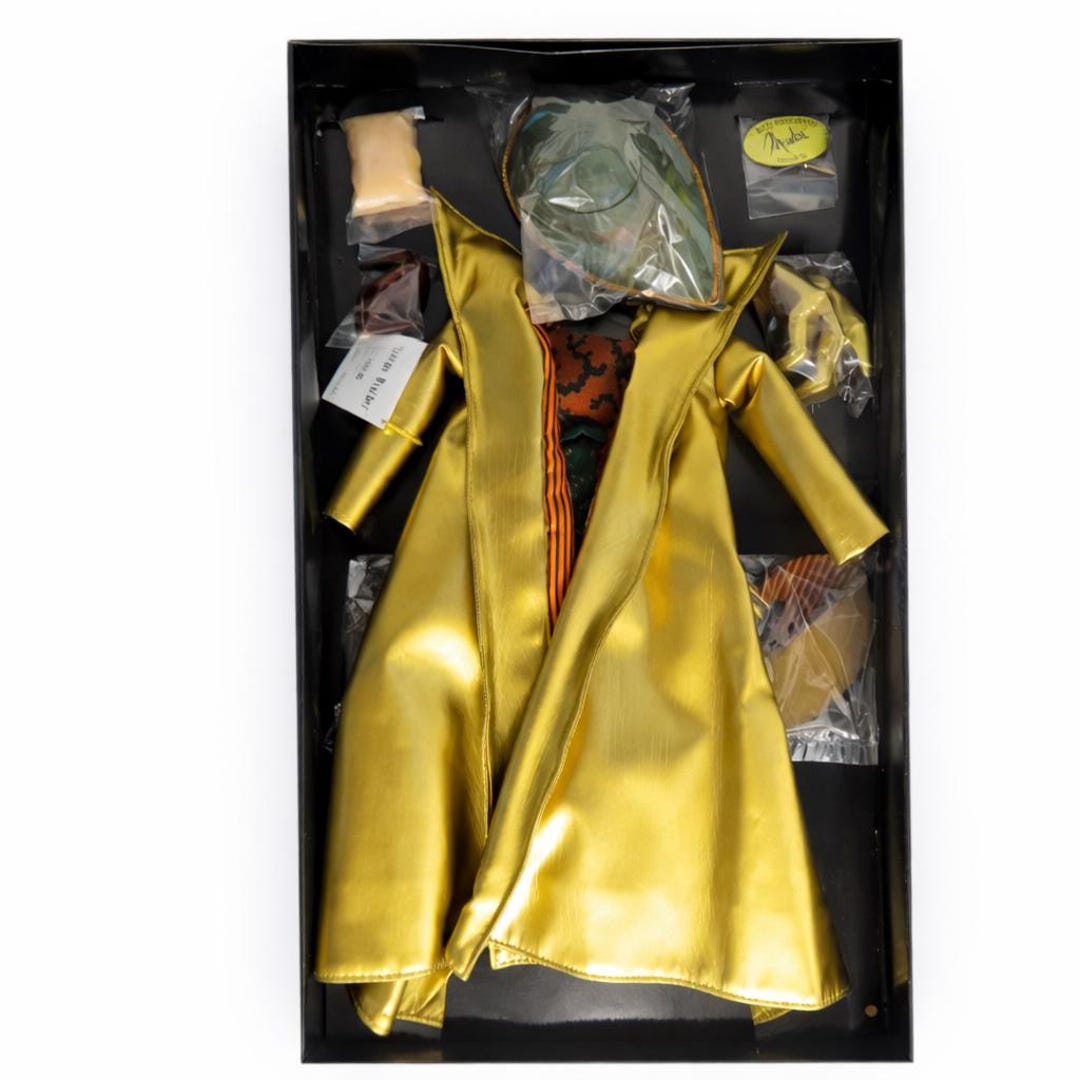 Vintage Gene Marshall Madra Gold Fashion Doll Outfit, NRFB Ashton Drake ...