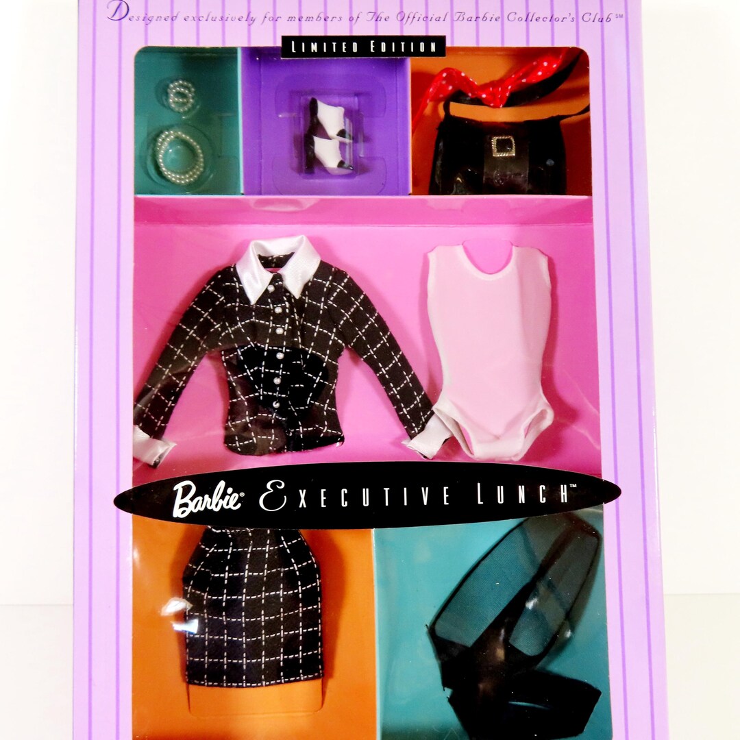 Barbie Executive Lunch Outfit, Members Choice Barbie Collectors Club ...