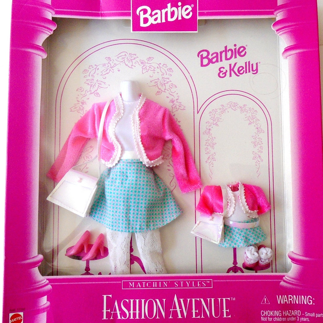 Barbie and Kelly Matchin Styles Outfits, Barbie and Kelly Fashion ...