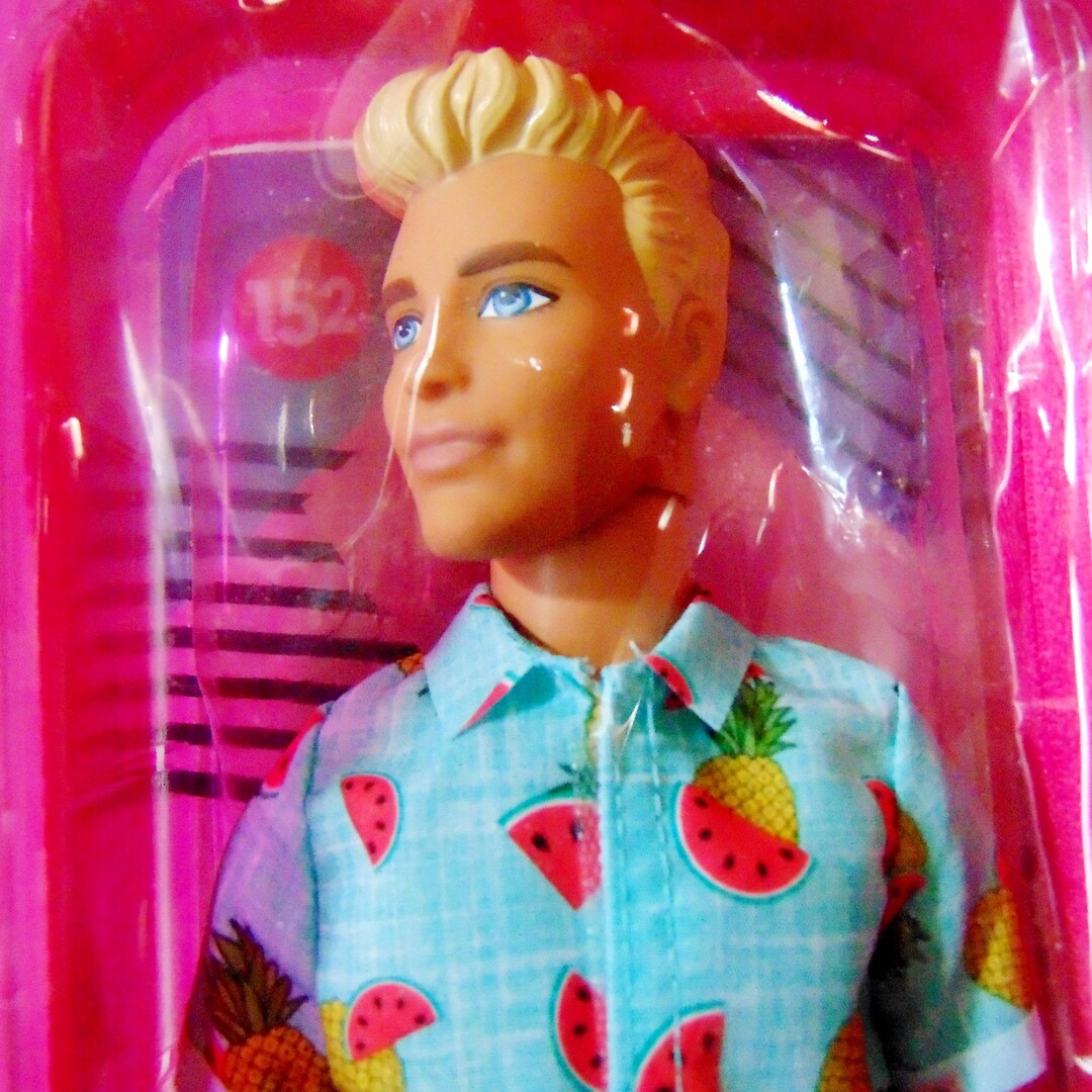 Modern Ken Doll NRFB, Mattel Blond Hair Ken Doll, Molded Hair Modern ...