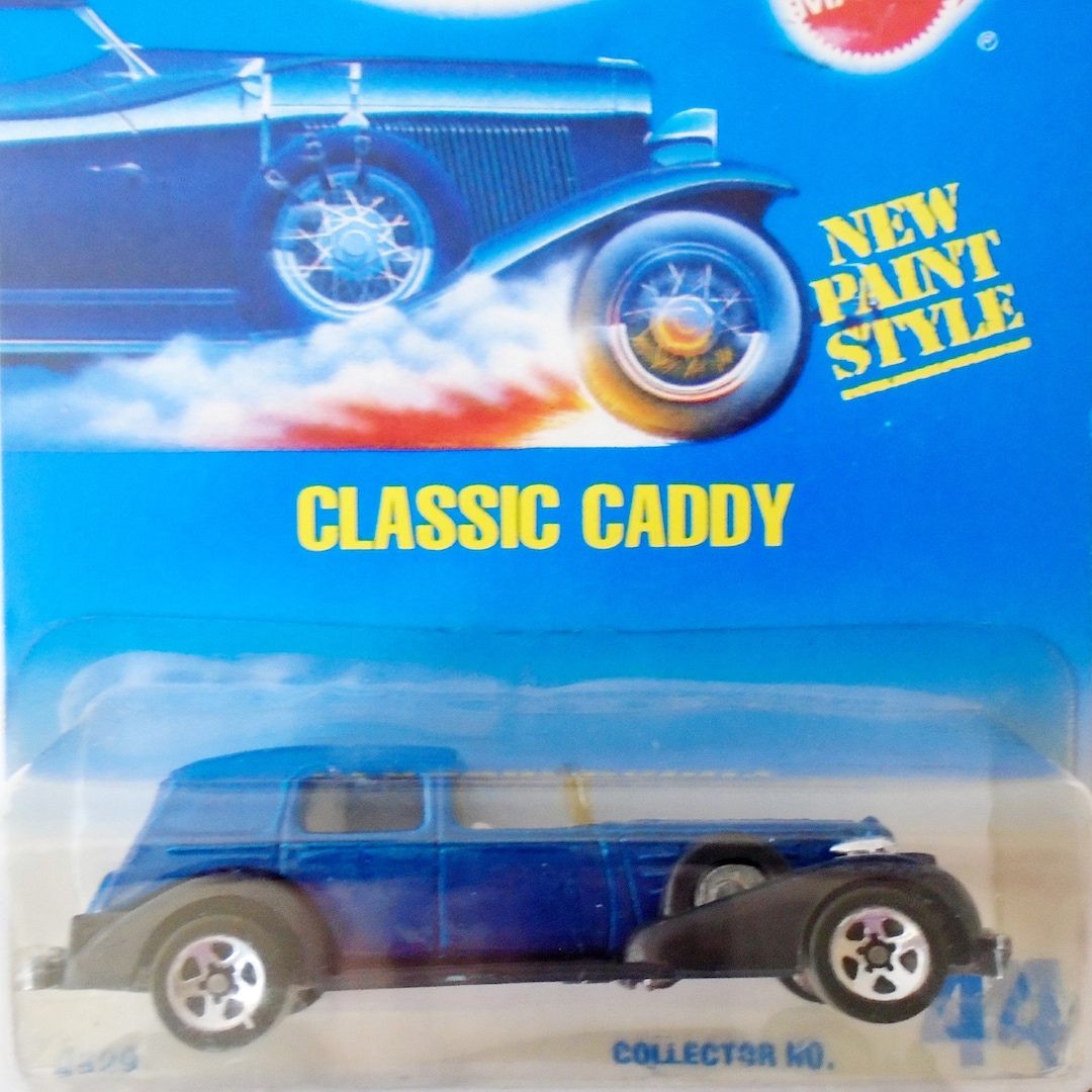 1976 Hot Wheels Collector Car NO 44 Blue Card Classic Caddy - Etsy