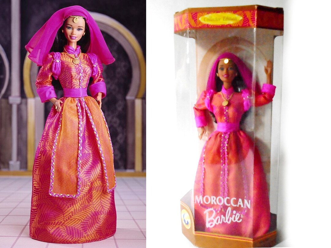 Dolls of the World MOROCCAN Barbie Doll, MOROCCAN Barbie Doll, 1999 ...