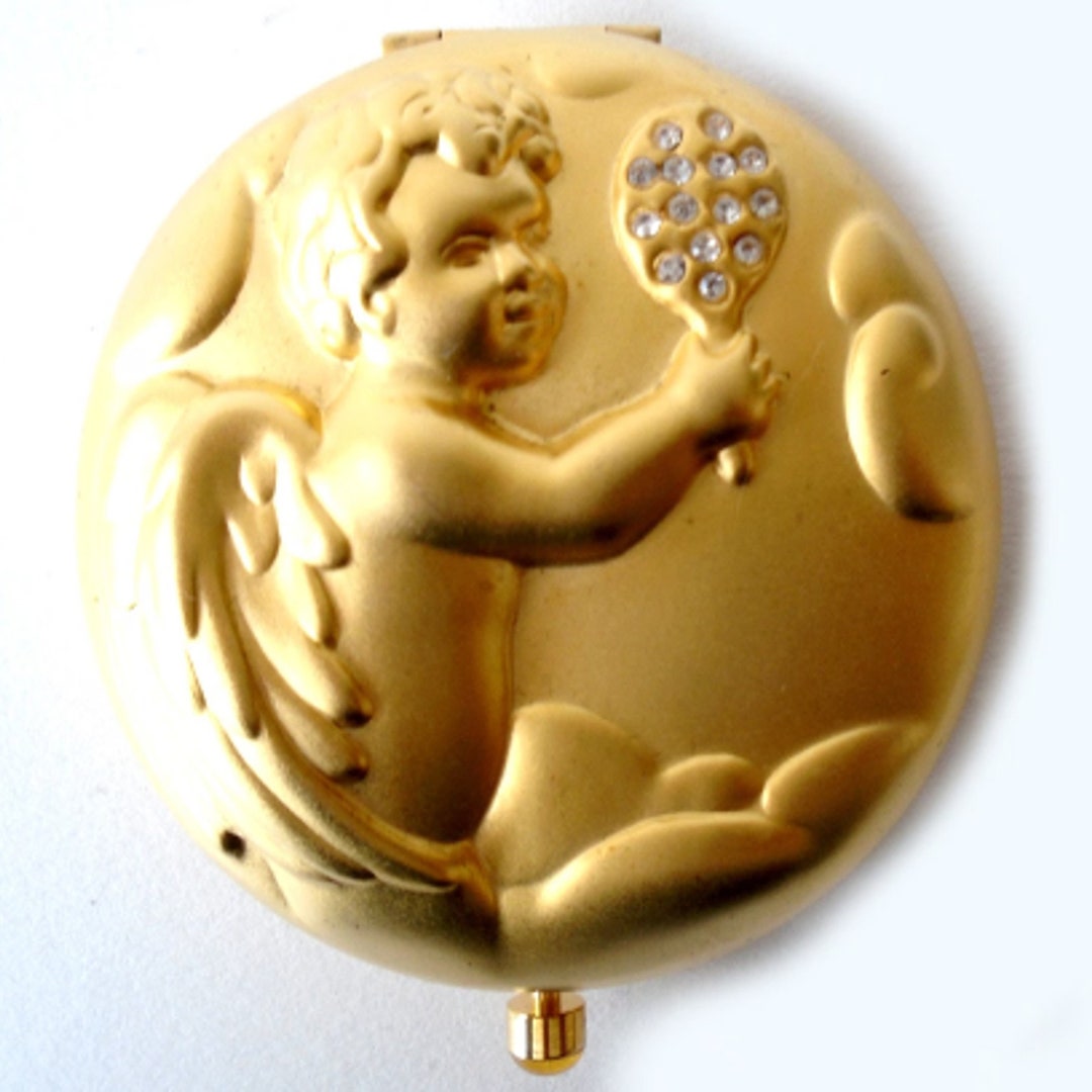 ESTEE LAUDER Guardian Angel Compact, 1997 October Angel of Compassion ...