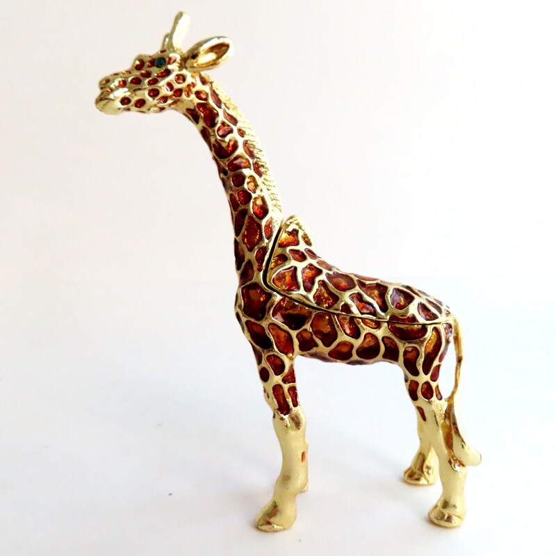 Enameled Giraffe - Etsy