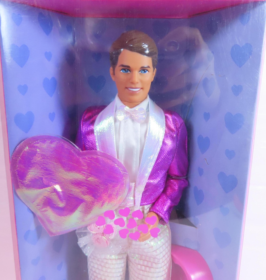 KEN Princess Groom Barbie Doll New in Box, Blond Rooted Hair Ken in ...