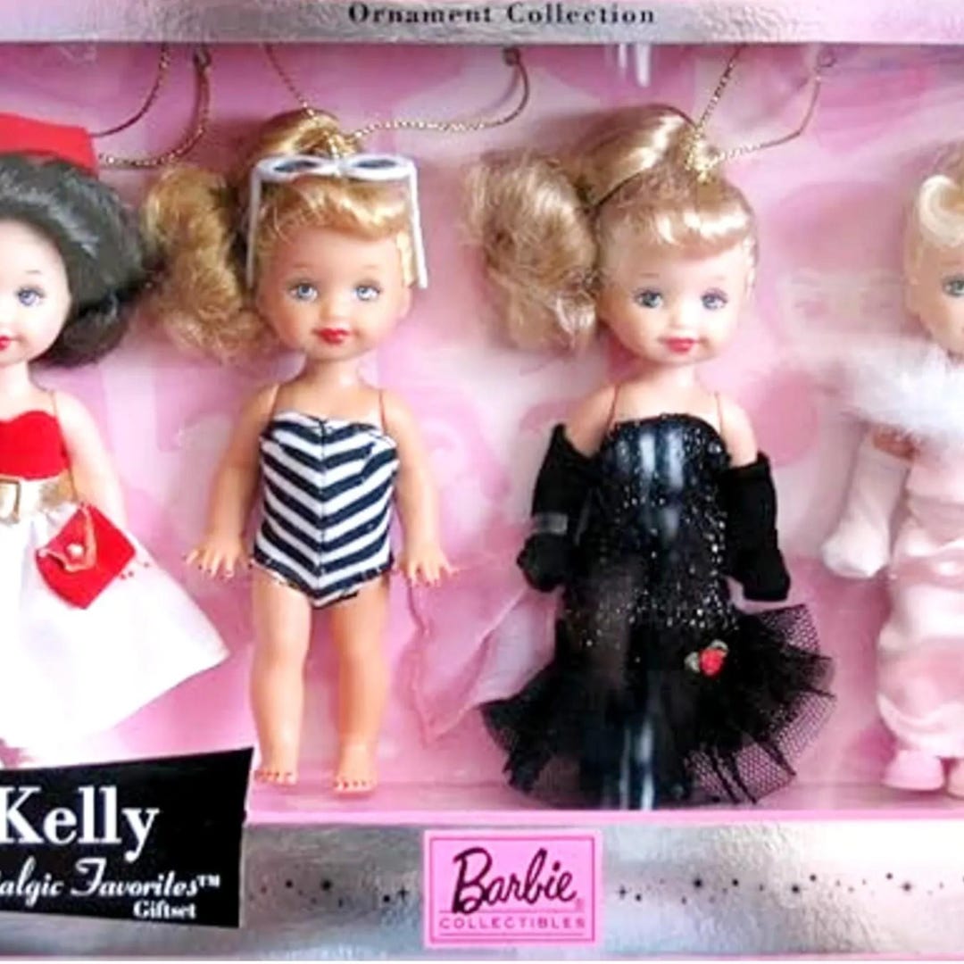 Kelly Nostalgic Favorites™ Giftset of Four Hanging Ornament Dolls 2003 ...