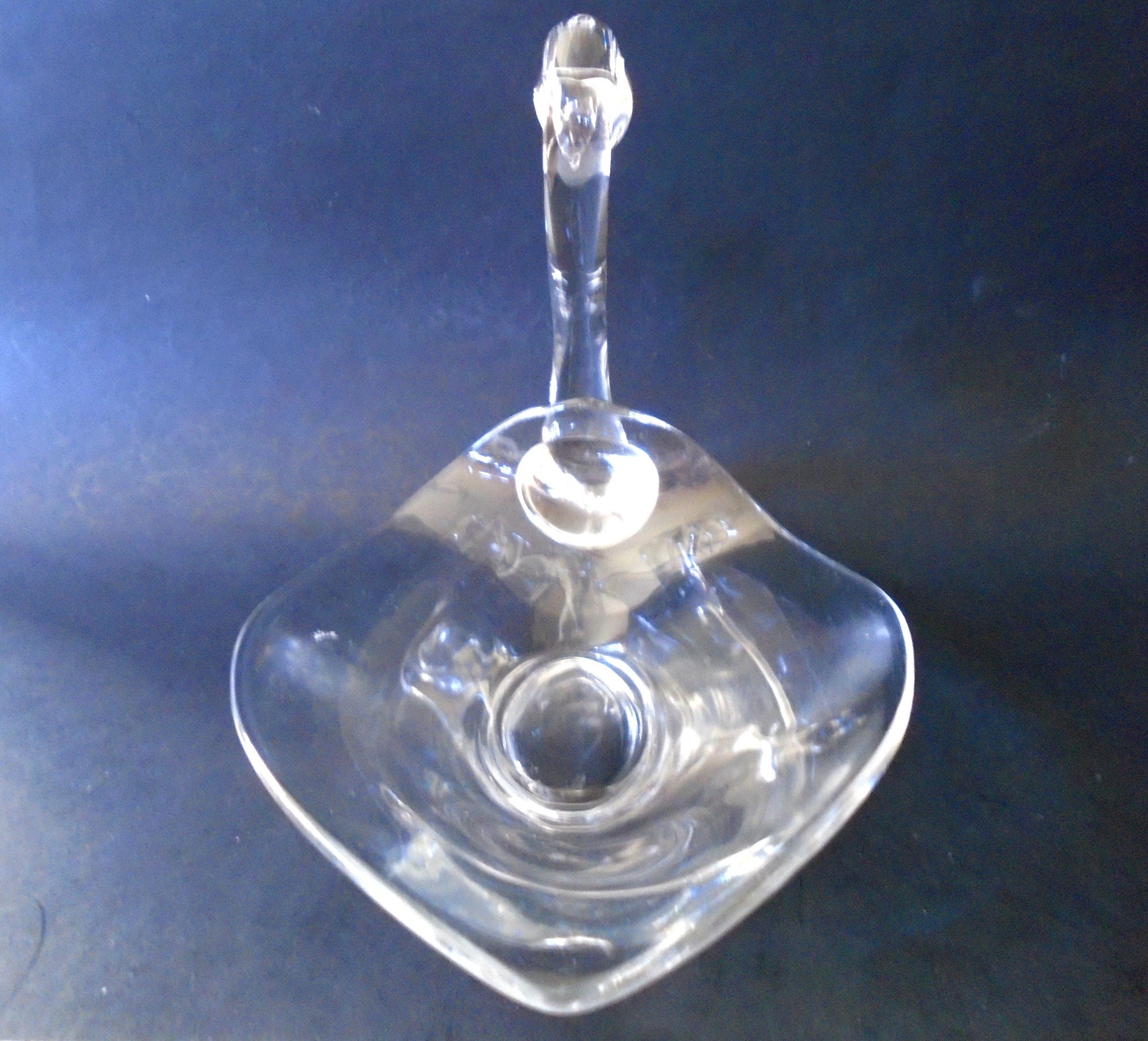 Vintage Duncan and Miller Clear Art Glass Swan MC Duncan Swan - Etsy