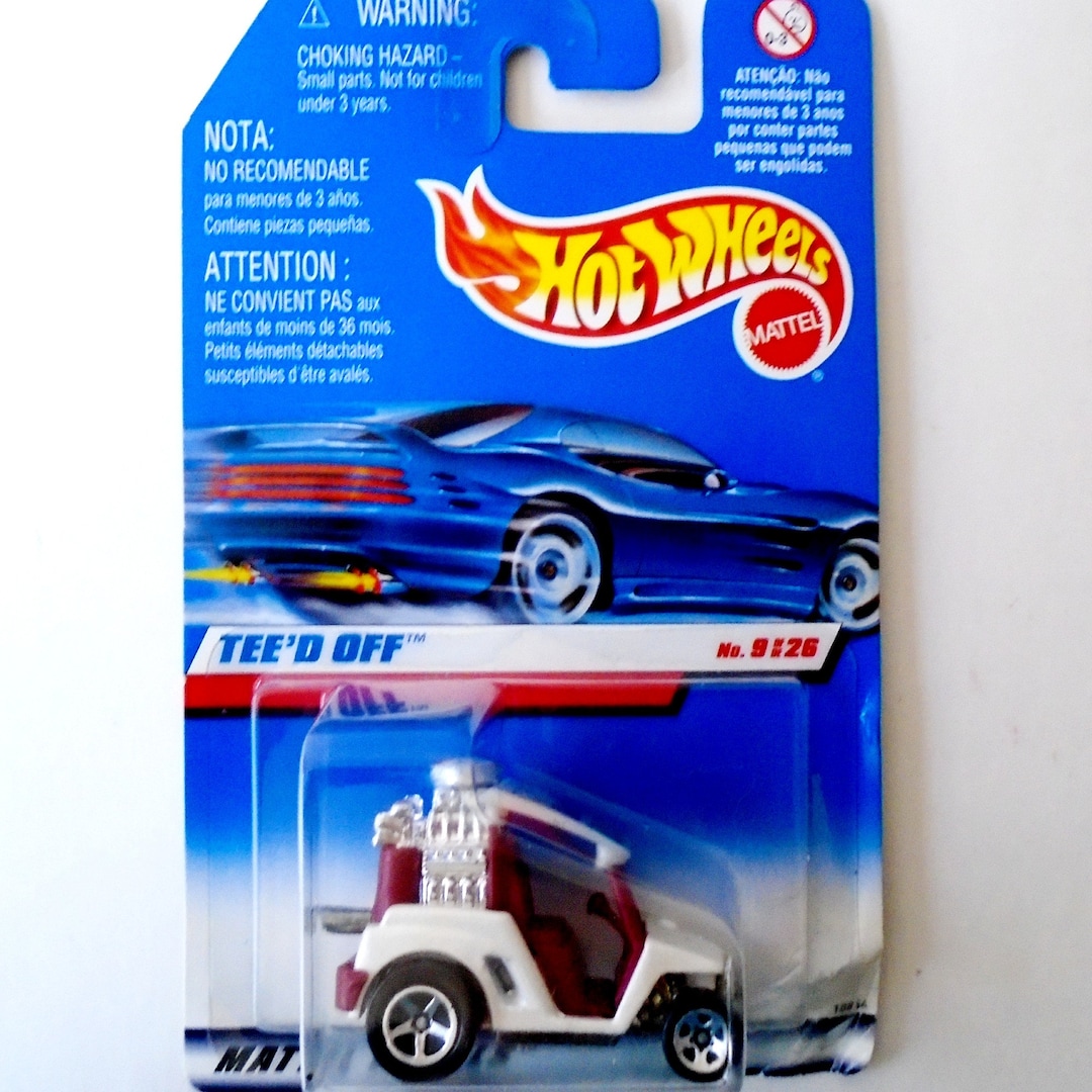 Hot Wheels Golf Cart, Hot Wheels TEE'D OFF Collector No 9126, 1:64 ...