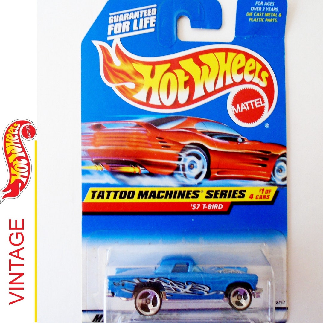 1979 Hot Wheels Tattoo Machines Car 1 of 4, 57 T Bird Collector No 685 ...