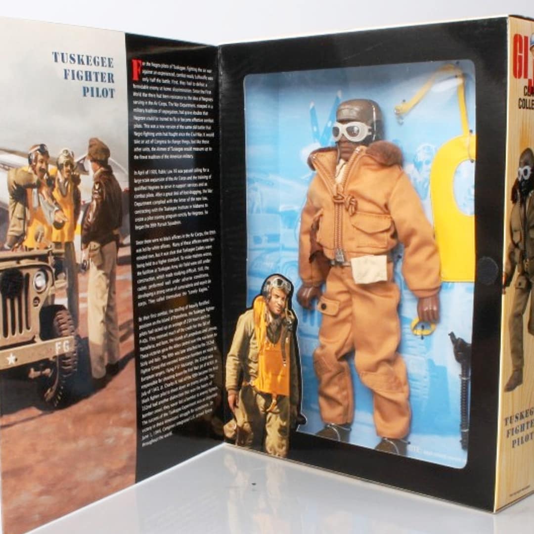 Tuskegee Fighter Pilot WWII GI Joe Action Collection, Vintage GI Joe ...