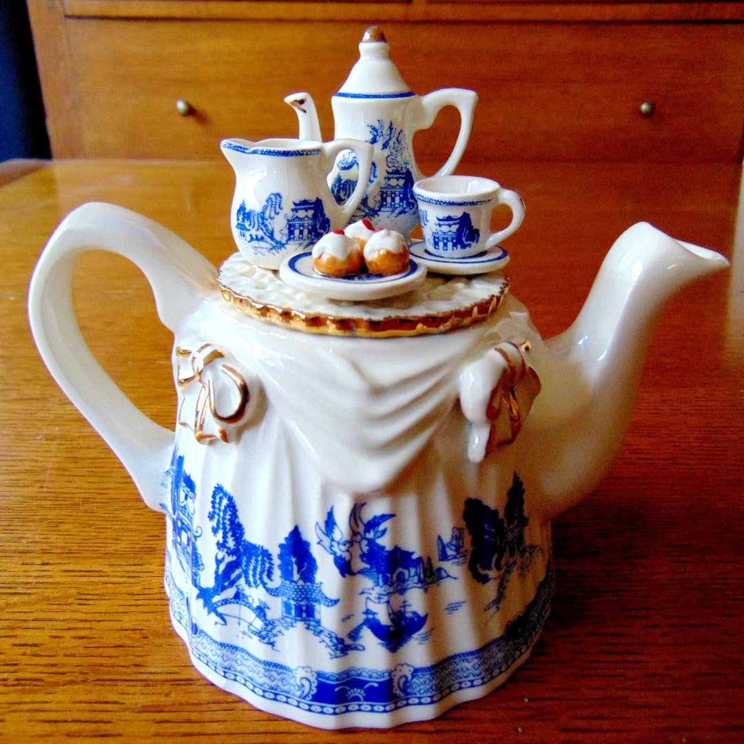 Paul Cardew Teapot With Breakfast Table Tea Set Lid, Vintage Cardew 1 ...
