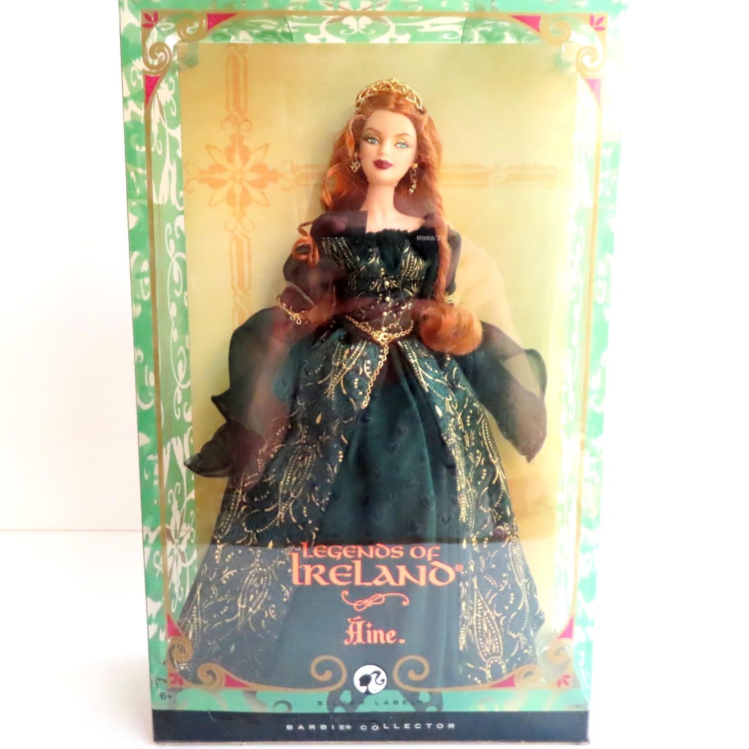 Legends of Ireland AINE Barbie Doll, Irish Legends Barbie Doll NRFB ...