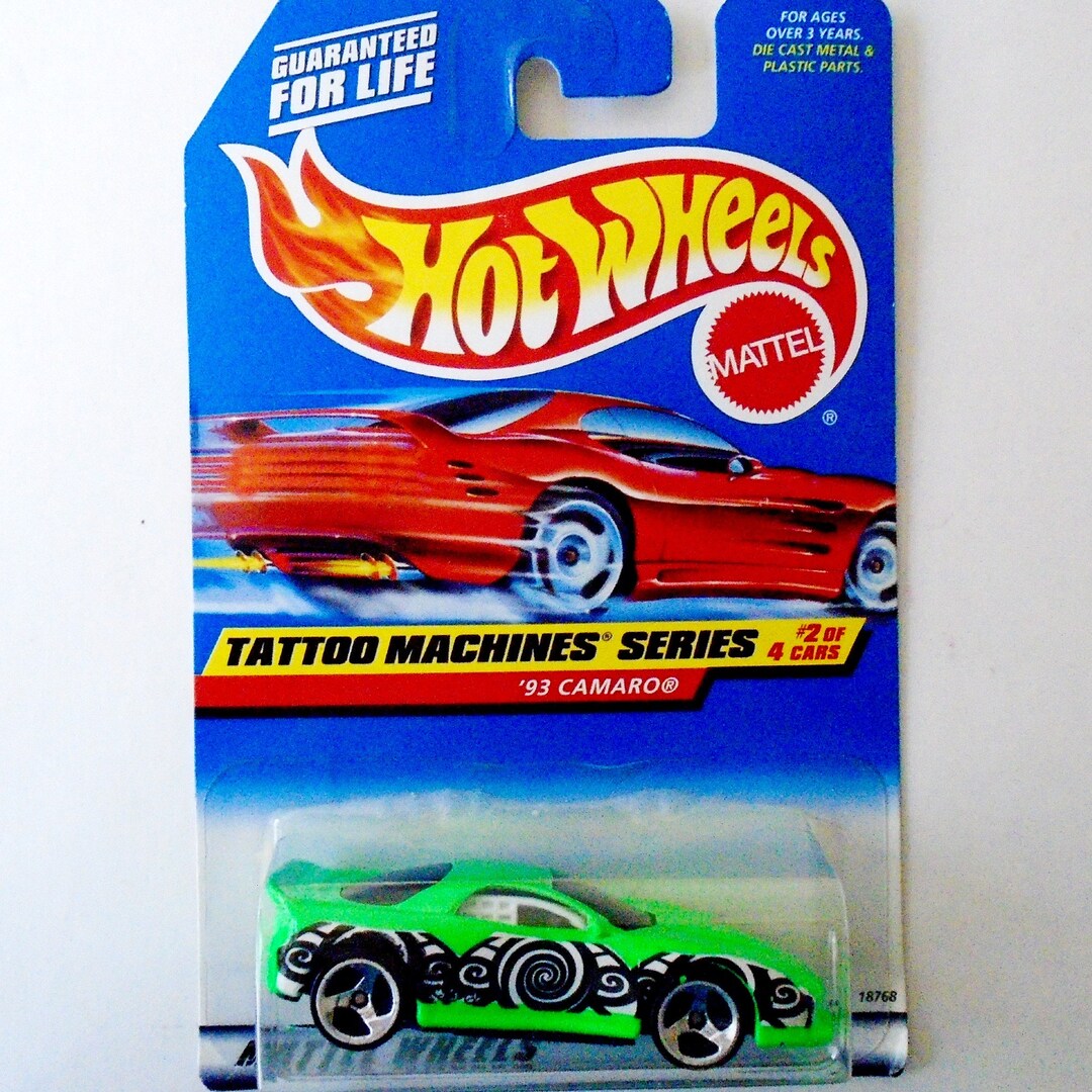 1979 Hot Wheels Tattoo Machines Car 2 of 4, 93 Camero Collector No 686 ...
