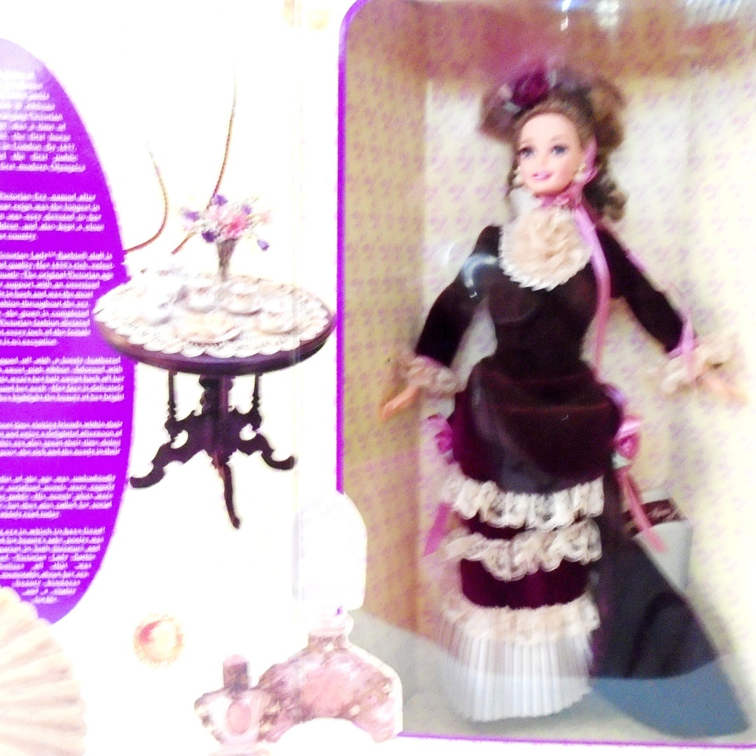 Victorian Lady Barbie Doll, Great Eras Victorian Barbie Doll NRFB, 1995 ...