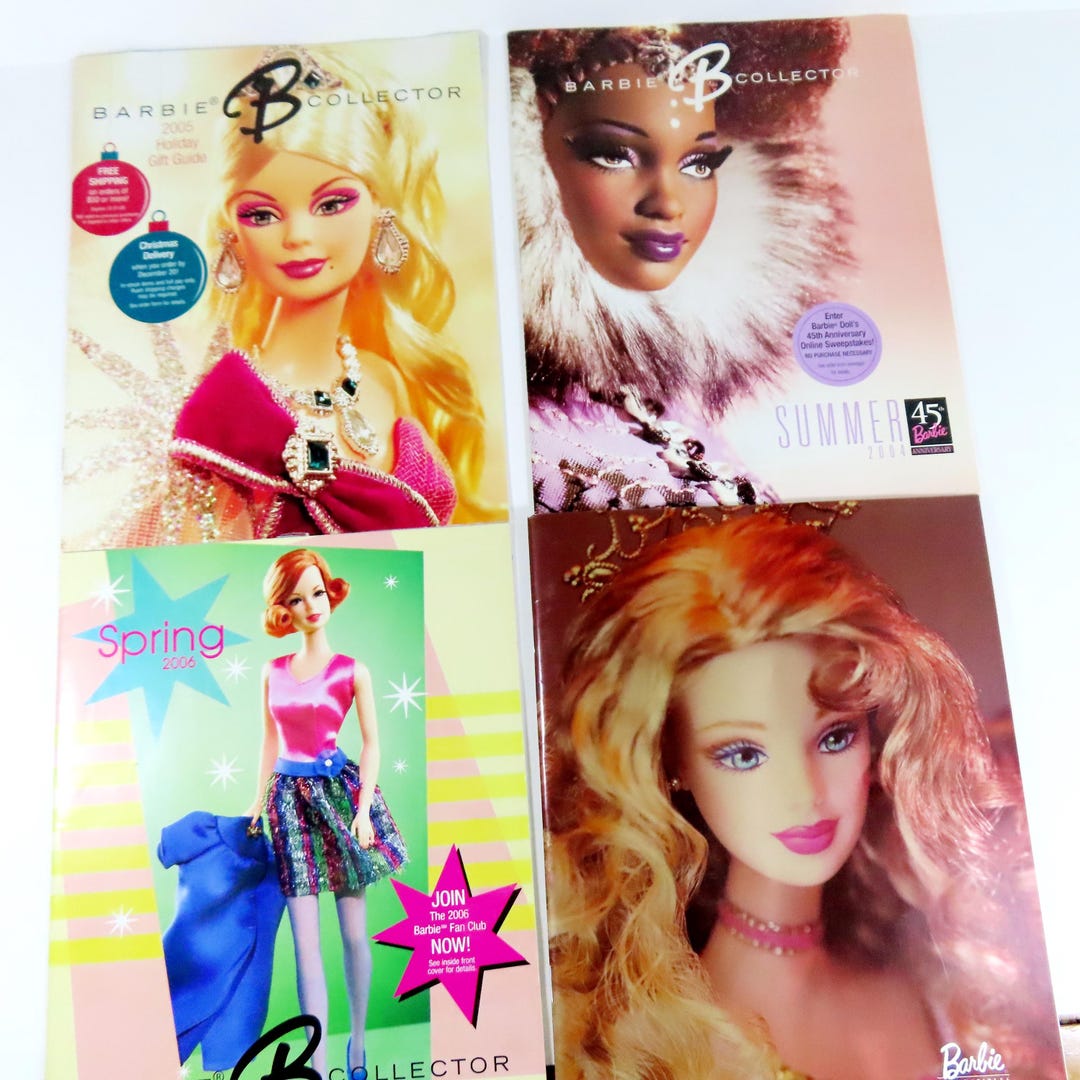Barbie Collector Quarterly Magazines, 4 Official Barbie Collector ...