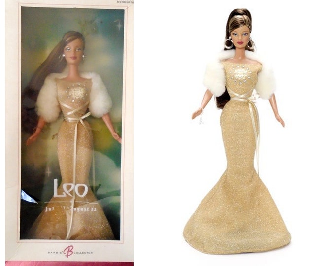 Leo Barbie Doll, Pink Label Barbie Collector Zodiac Doll, Zodiac Series ...