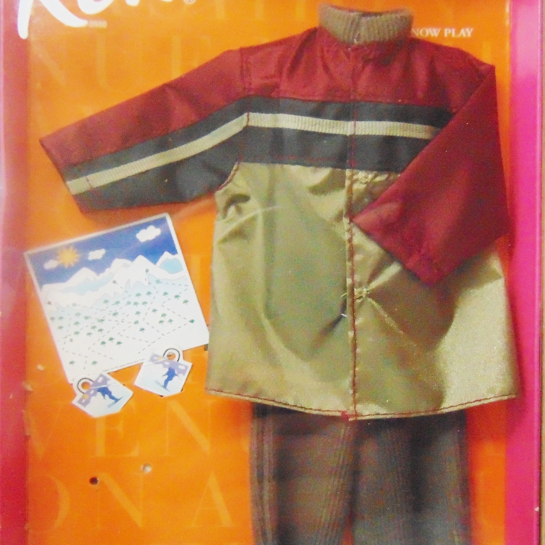 Ken Doll Fashion Avenue New in Box, Ken Snow Play Ski Outfit, NRFB Ken ...
