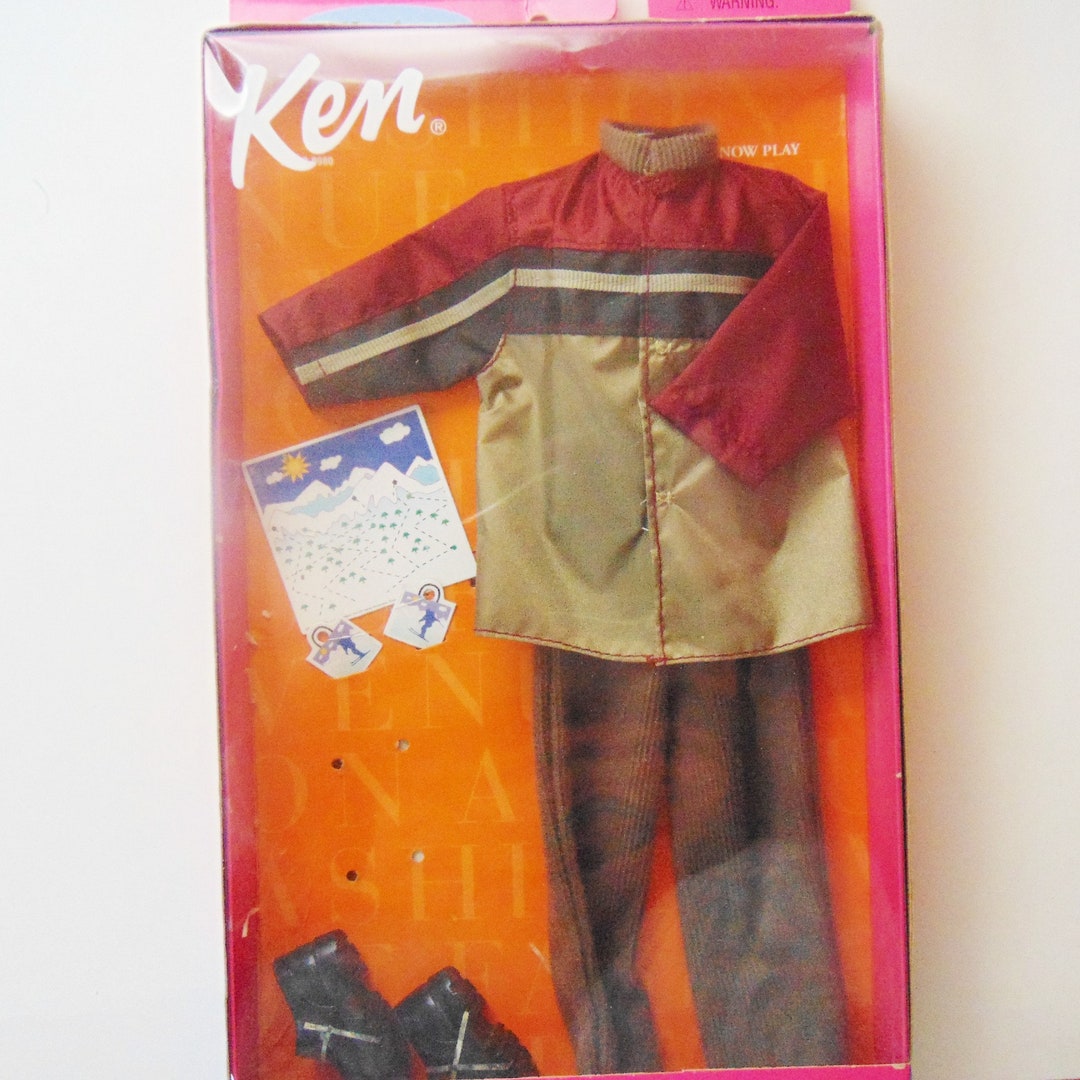 Ken Doll Fashion Avenue New in Box, Ken Winter Snow Play Ski Outfit ...