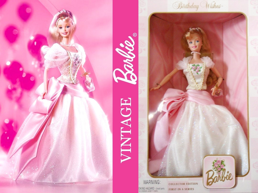 Vintage Barbie Doll 1998 First in a Series Pink Label Barbie - Etsy