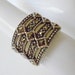 Open Bands 925 Silver Marcasite Ring, Signed 925 Silver Marcasite Bands ...