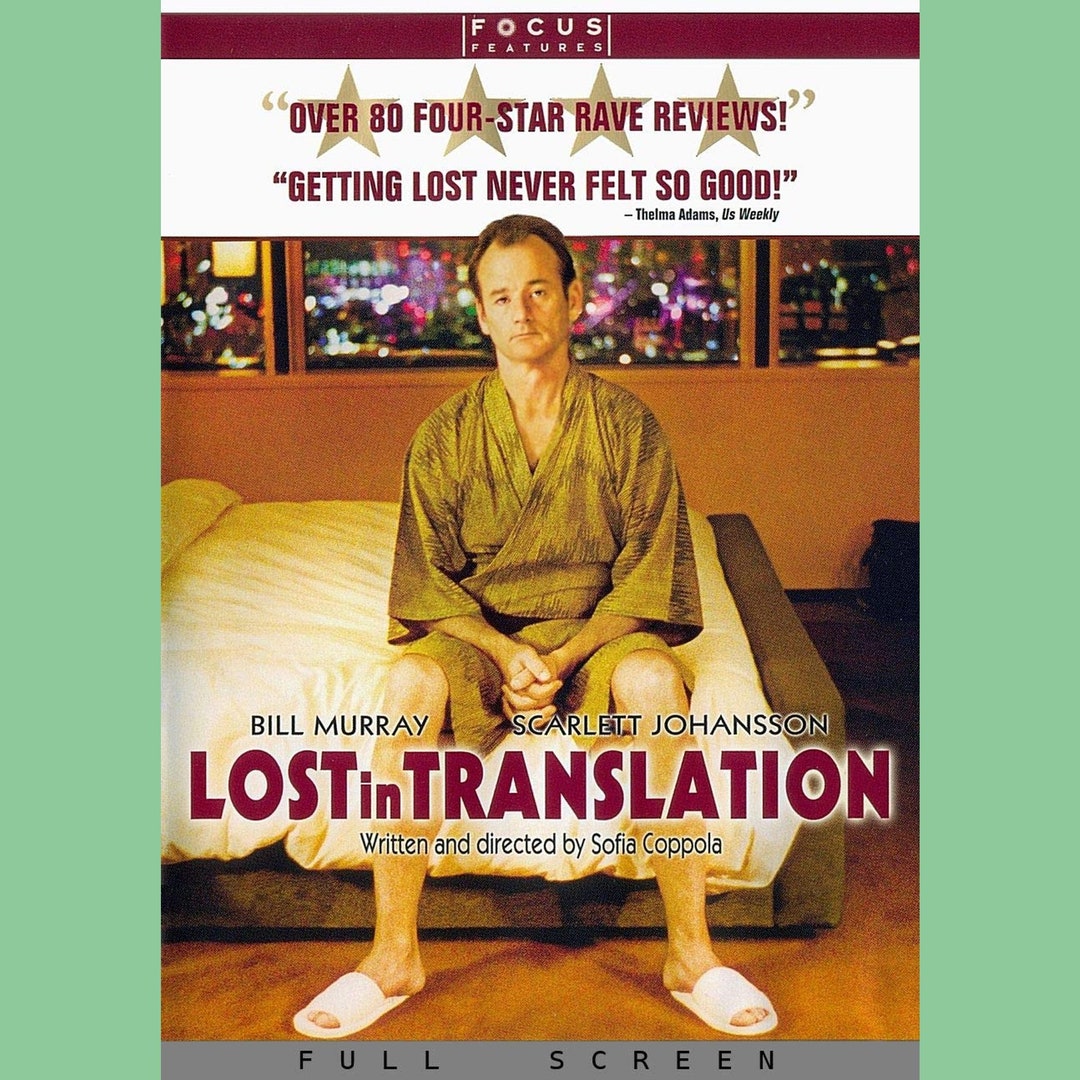 Lost in Translation DVD, Widescreen 2004, Bill Murray, Scarlett ...