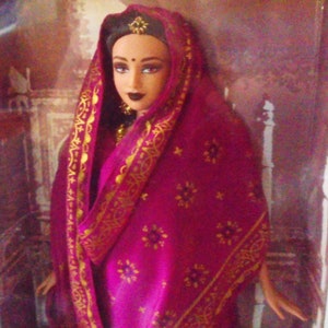 INDIA Princesses of the World Barbie Doll, NRFB India Princess Barbie ...