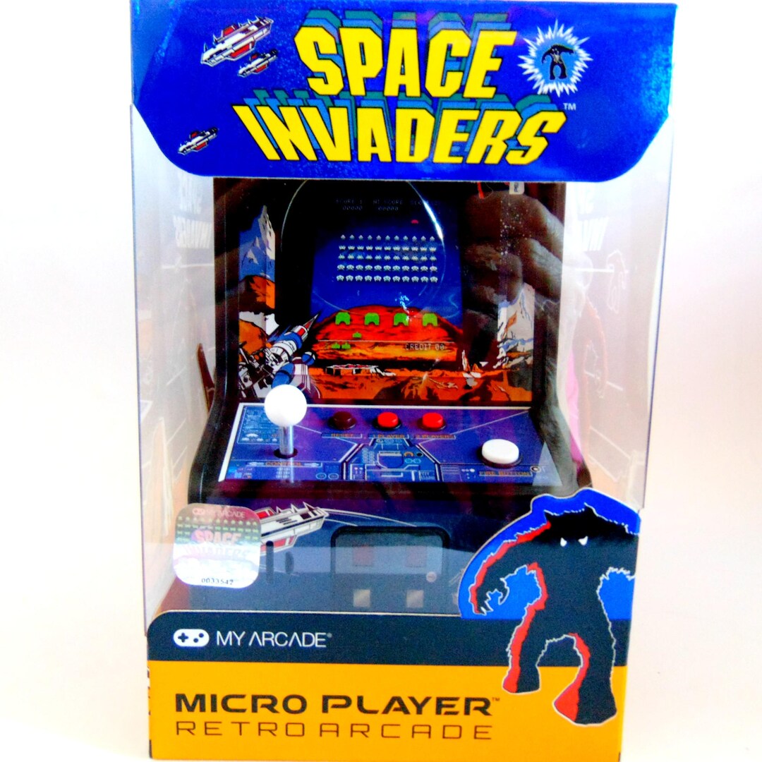 My Arcade Space Invaders Retro Arcade Game, Micro Player Retro Arcade ...