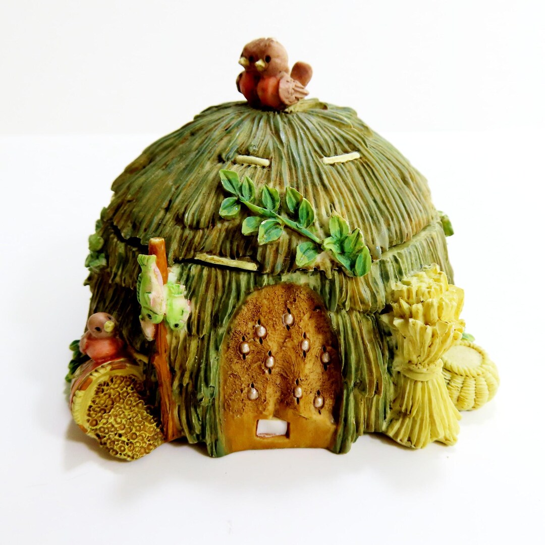 ENESCO Friends of the Feather Lidded Hut Box, Karen Hahn Friends of the ...