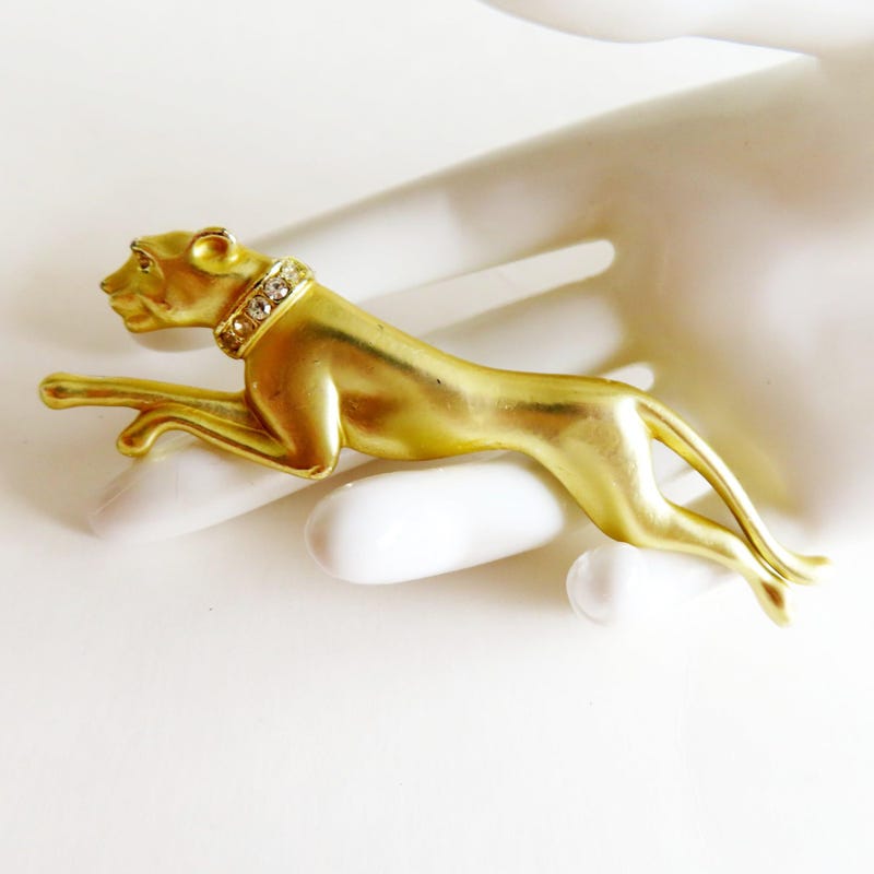 Leopard Brooch Pin - Etsy