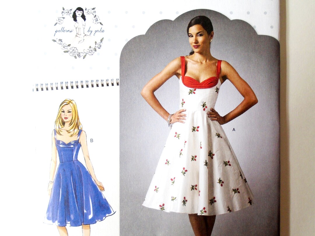 Simplicity Gertie Dress Sewing Pattern, Simplicity S9284 Vintage Dress ...