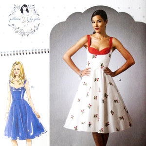 Simplicity Gertie Dress Sewing Pattern, Simplicity S9284 Vintage Dress Pattern SZ4 20, Unused ...