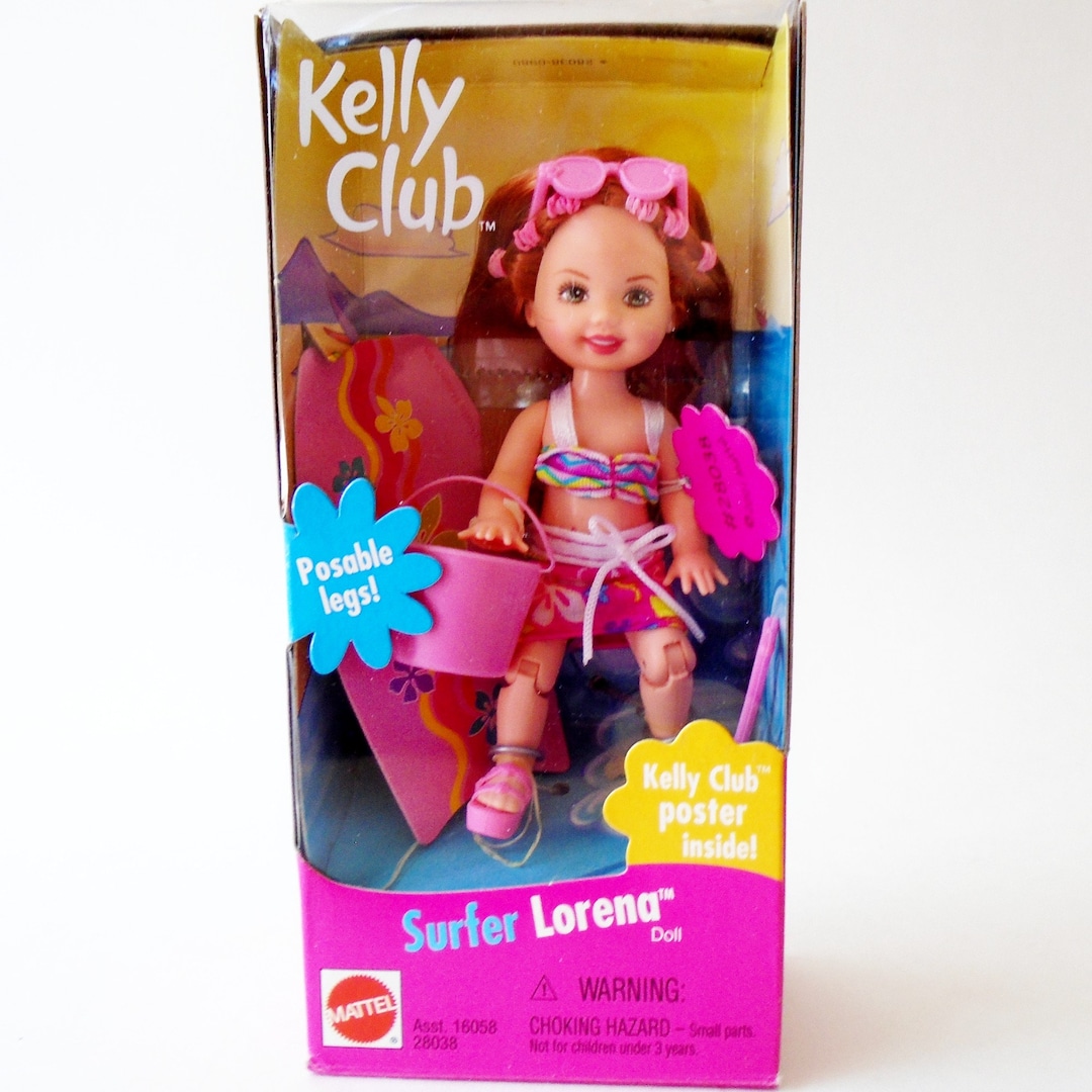Kelly Club Surfer Lorena Doll, Vintage Kelly Club Redhead Lorena Surfer ...