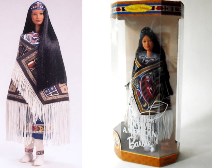 Dolls of the World NATIVE AMERICAN Barbie Doll, Northwest Native ...