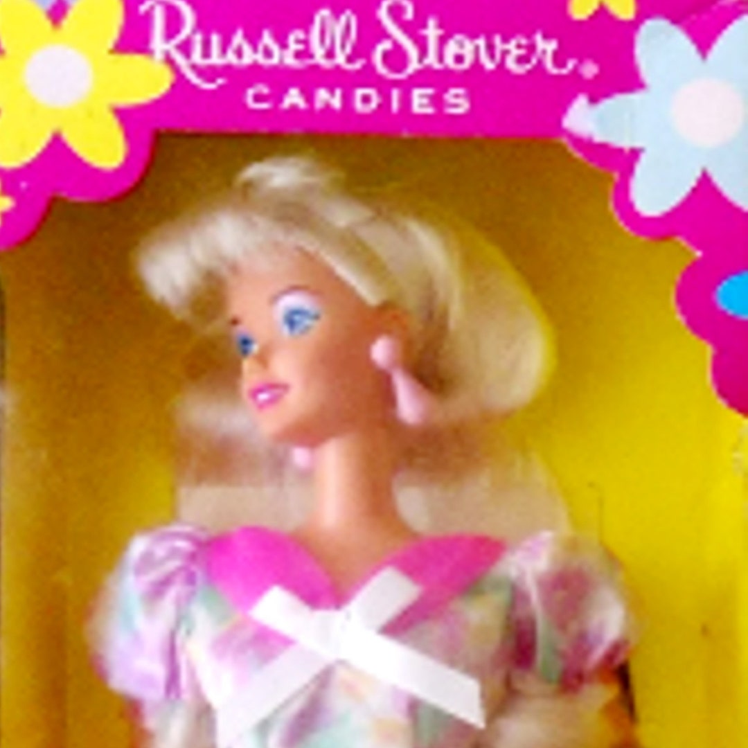 Russell Stover Candies Barbie Doll, Special Edition 1996 Barbie Russell ...