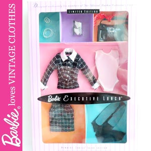 Barbie Perfectly Suited, 90s Barbie Collectors Club Exclusive Outfit ...