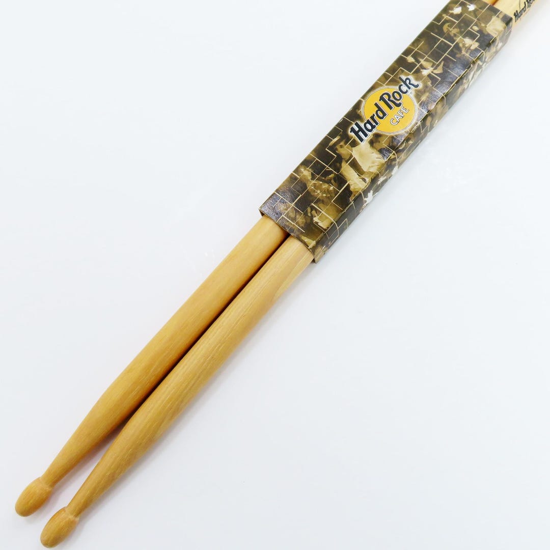 HARD ROCK Drumsticks, Wood Drumsticks Hard Rock Cafe Aspen Colorado ...