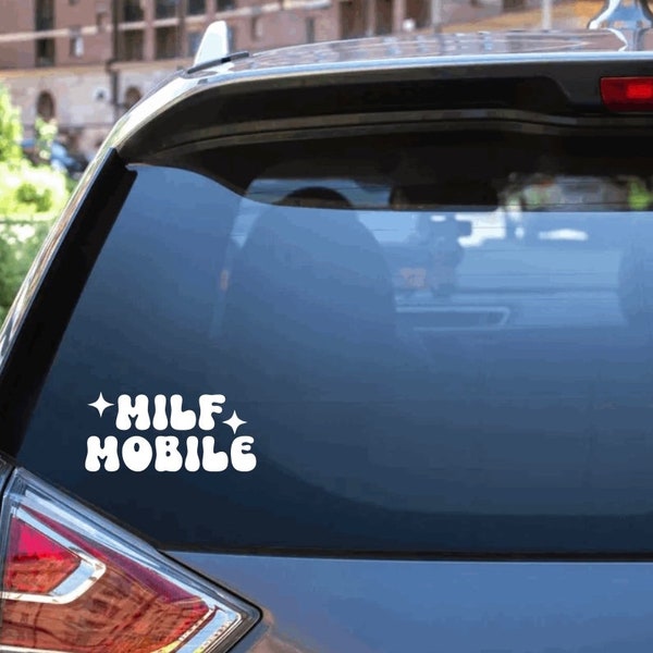 Milf Mobile Sticker - Etsy