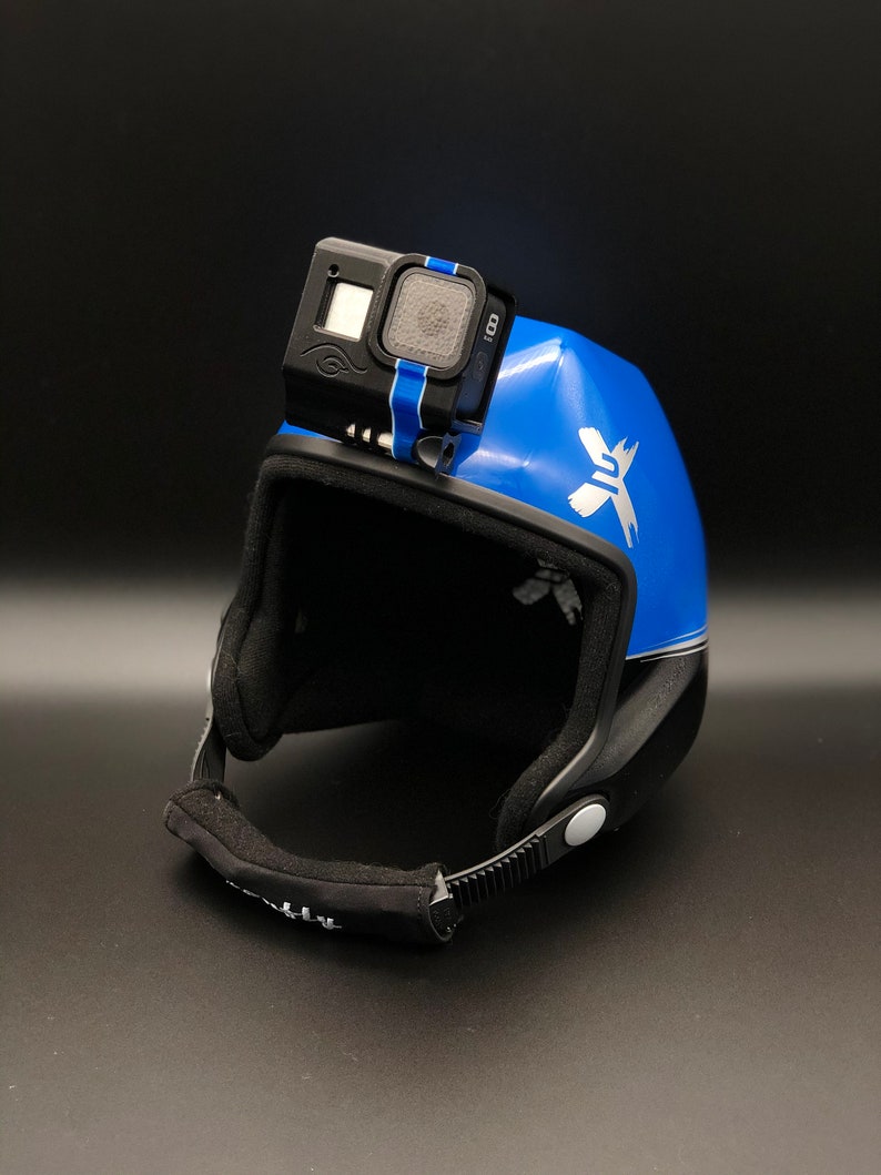 Gopro Mount for Helmets W. Front metal Connector | Etsy
